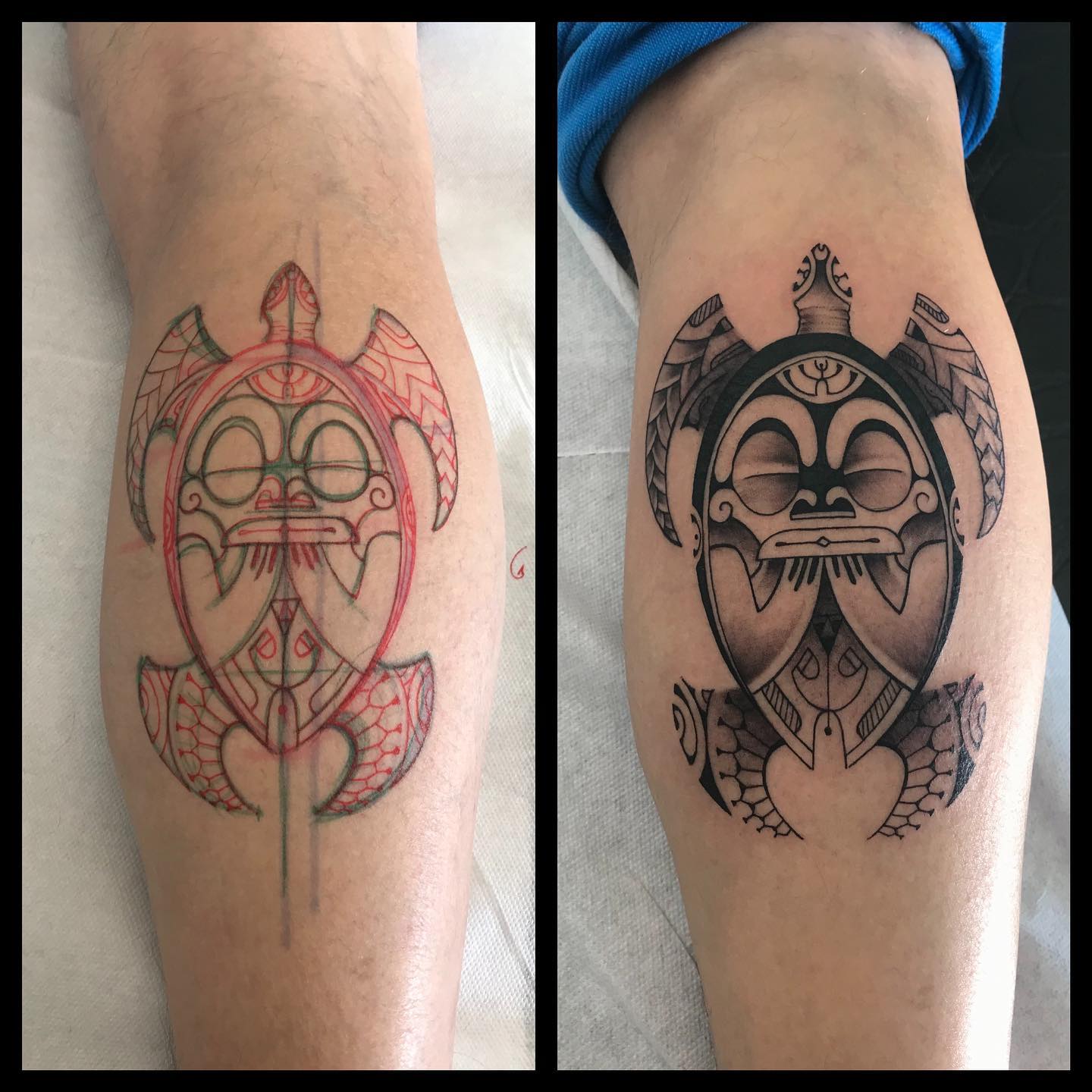 Réalisation tatouages – FLO PACIFIC TATAU